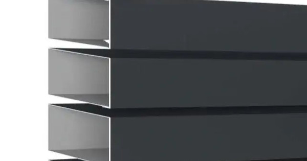 Skardinės Tvoros Segmentai Horizontalus Rombas, 45x105mm